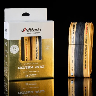 Vittoria Corsa PRO Gold, a super limited edition to celebrate a great year