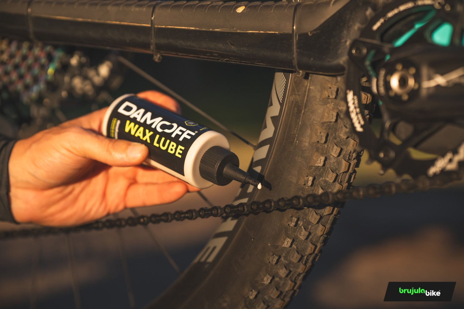 Wax Lube de Damoff: el mejor cosmético para tu bici