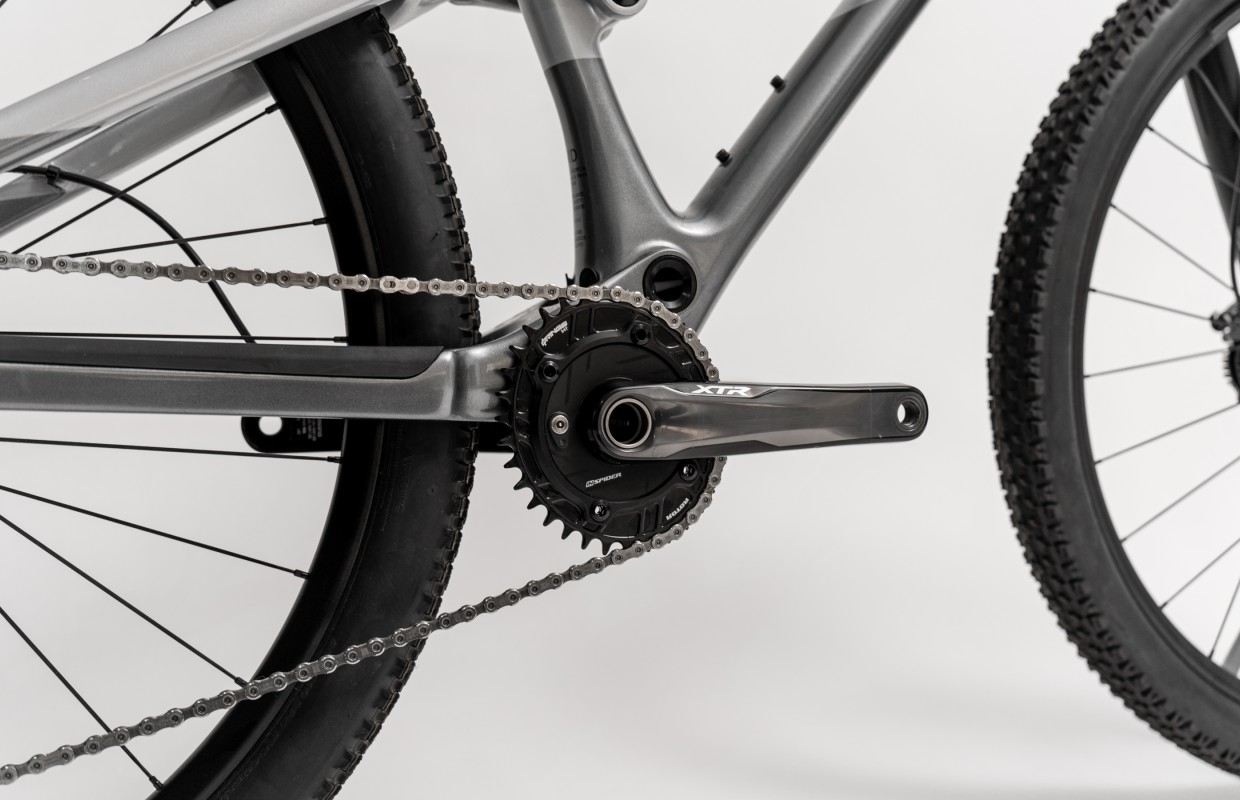 New Rotor INSPIDER power meter compatible with Shimano MTB cranksets