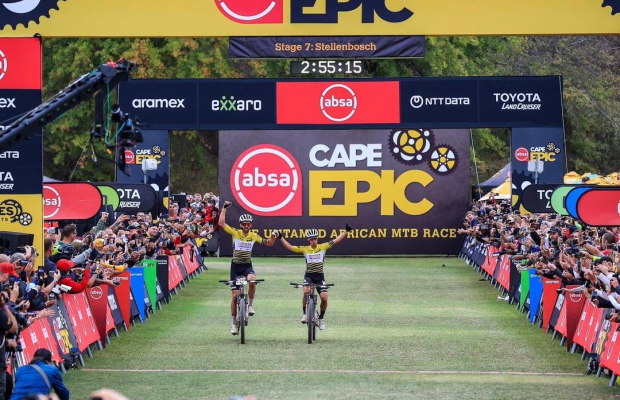 Matthew Beers et Howard Grotts ont conquis le Cape Epic 2024