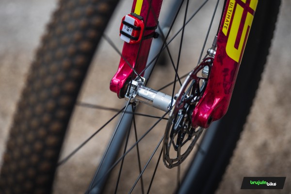 This is the prototype of Roval wheels with carbon spokes that ...