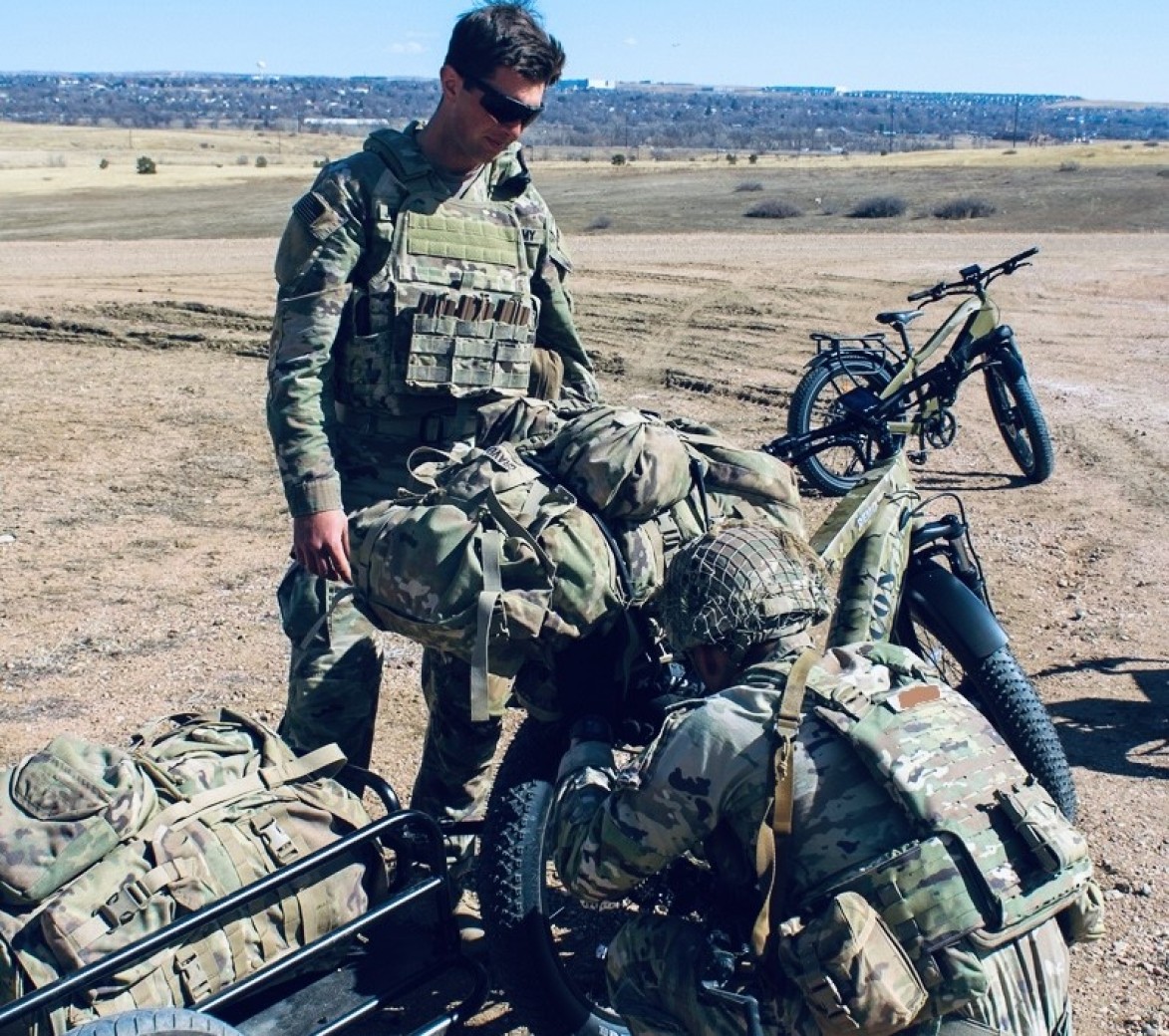 These are the eMTBs of the US Army