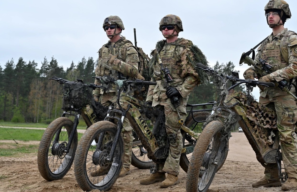 These are the eMTBs of the US Army