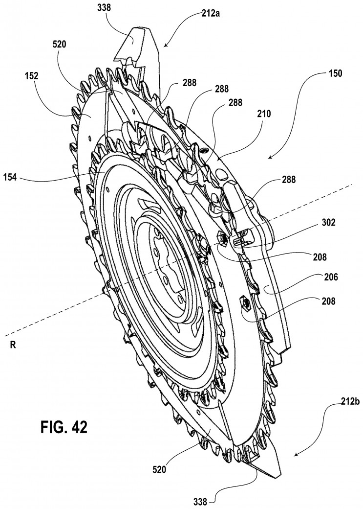 SRAM patents a new double chainring system without derailleur