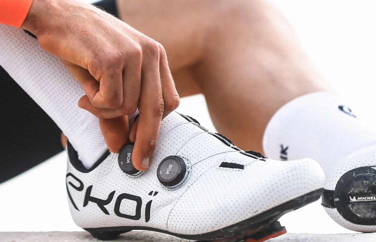 Michelin makes its debut on the soles of road cycling shoes