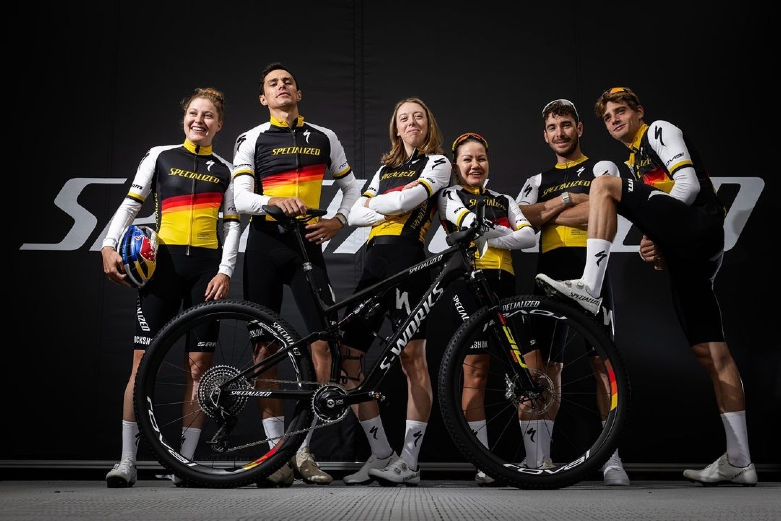 The Specialized Factory Racing changes colors to celebrate the brand's ...