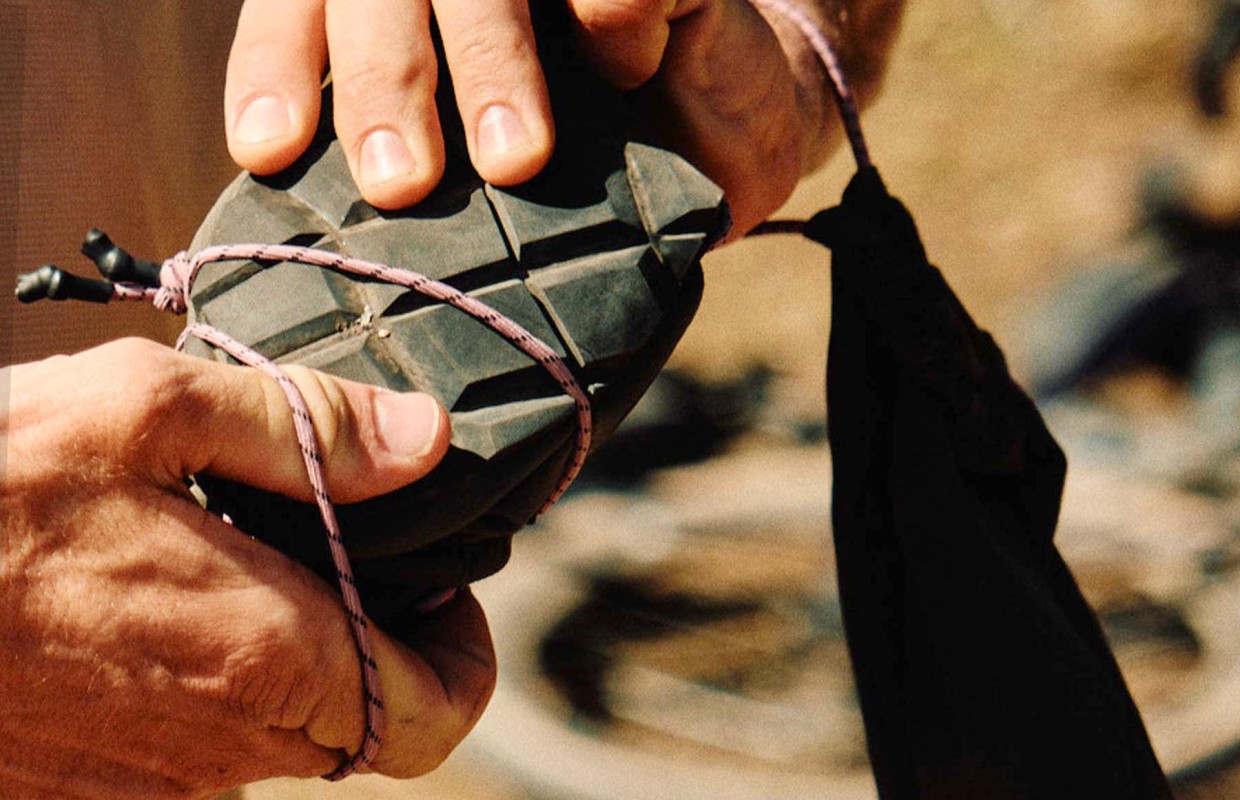 PedalEd launches foldable slippers for bikepacking