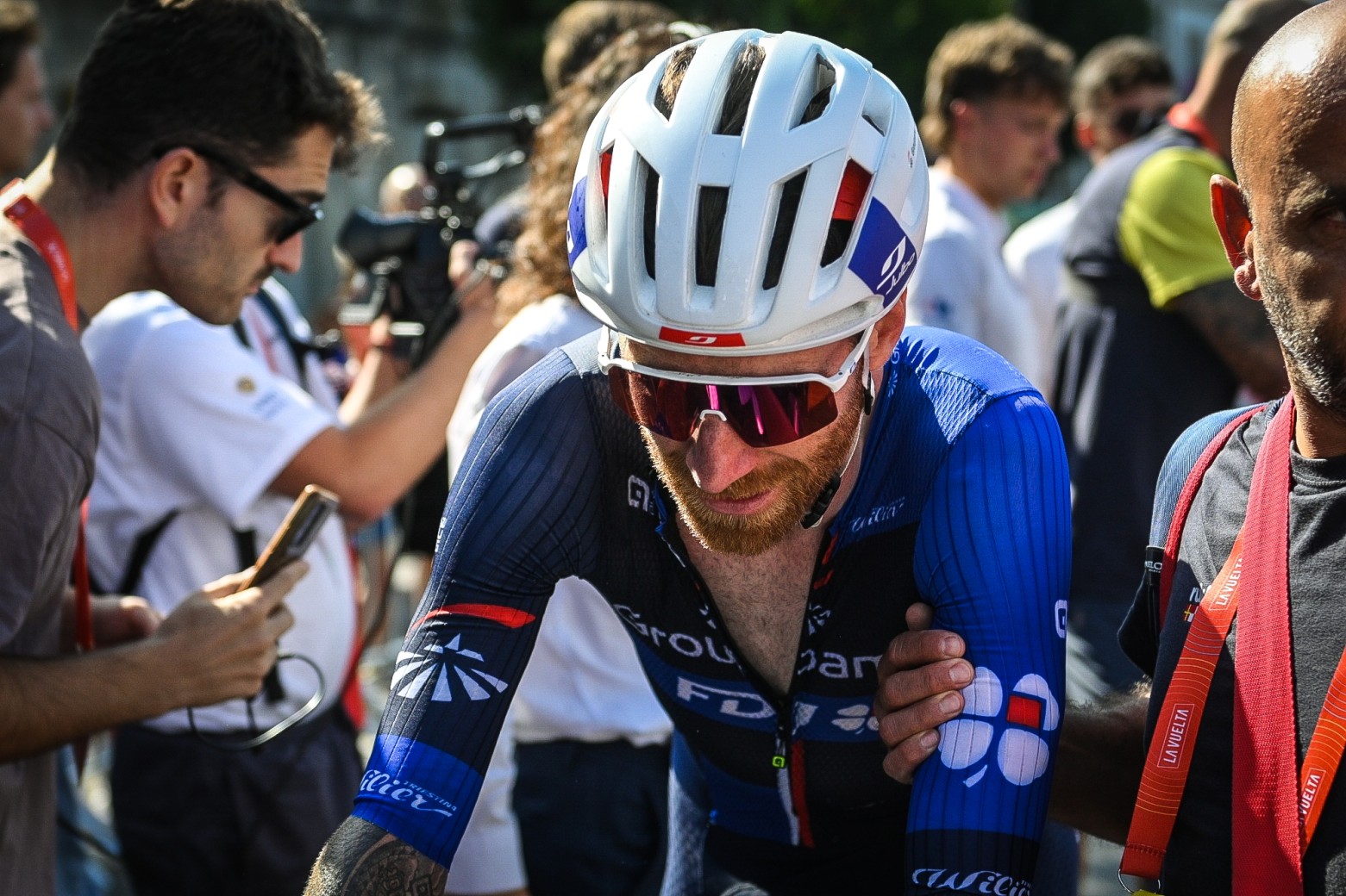 Tercera victoria para Wout van Aert en La Vuelta 2024, hoy en fuga