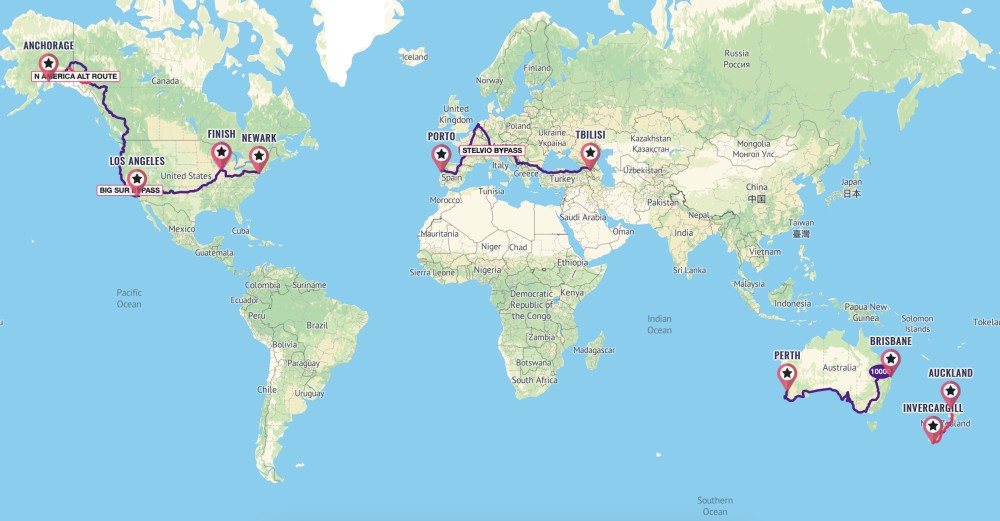 Lael Wilcox becomes the fastest woman to cycle around the world