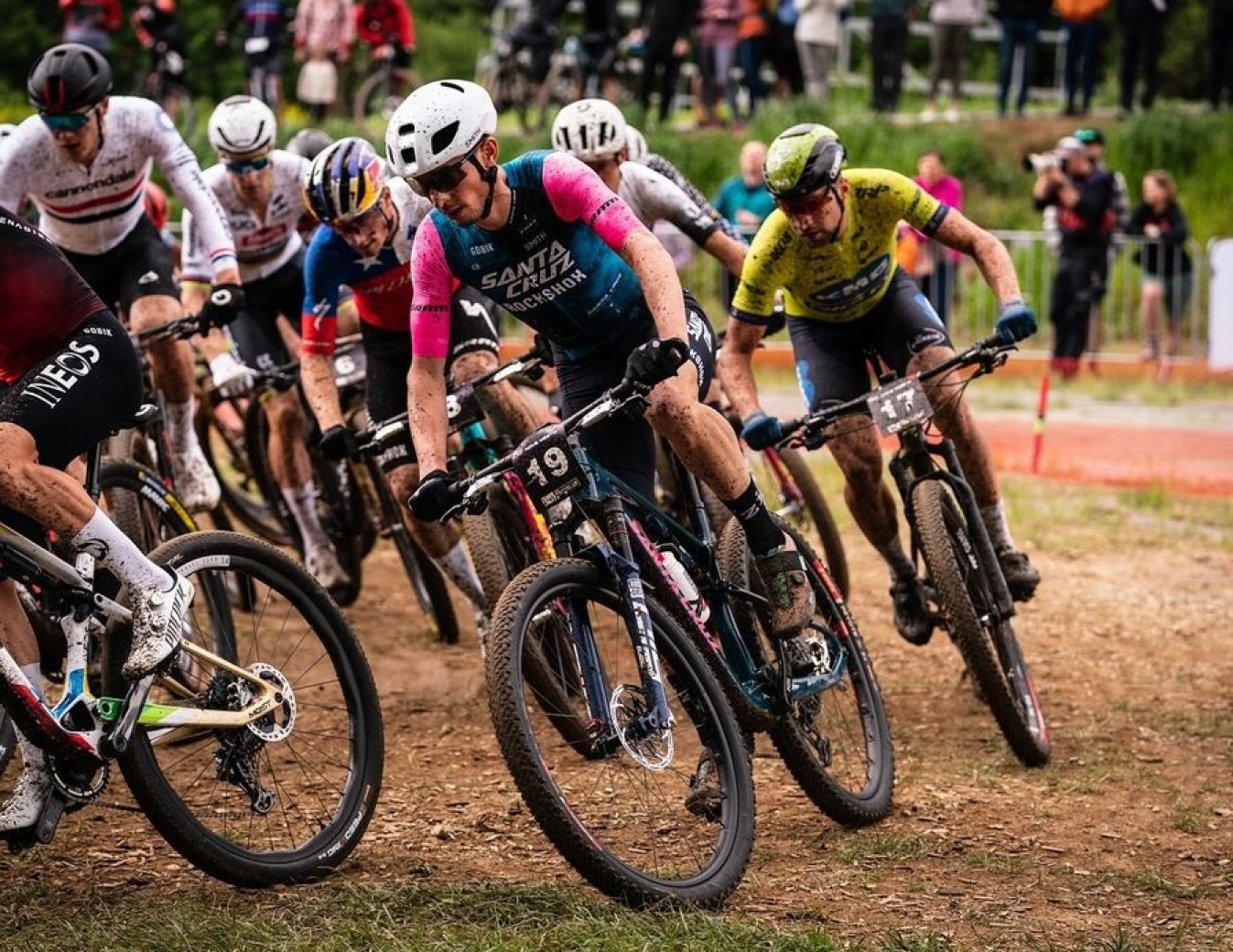 End of the Santa Cruz RockShox Pro Team