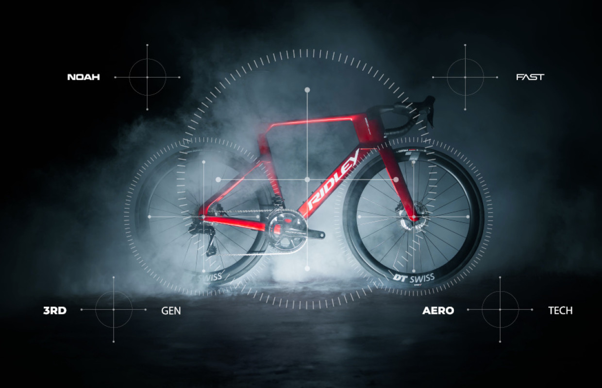 The new Ridley Noah Fast is the fastest bike created by the brand