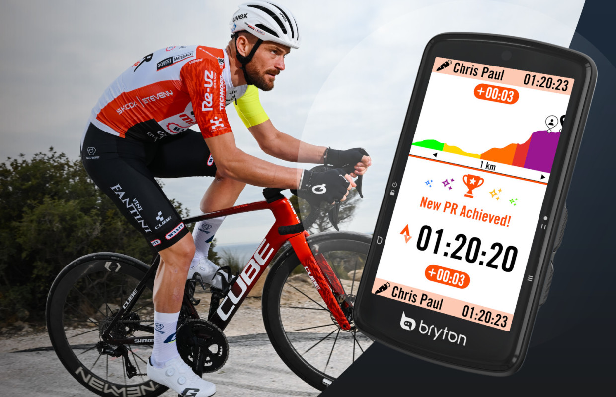 Nouveau Bryton Rider S810 avec 50 heures d'autonomie