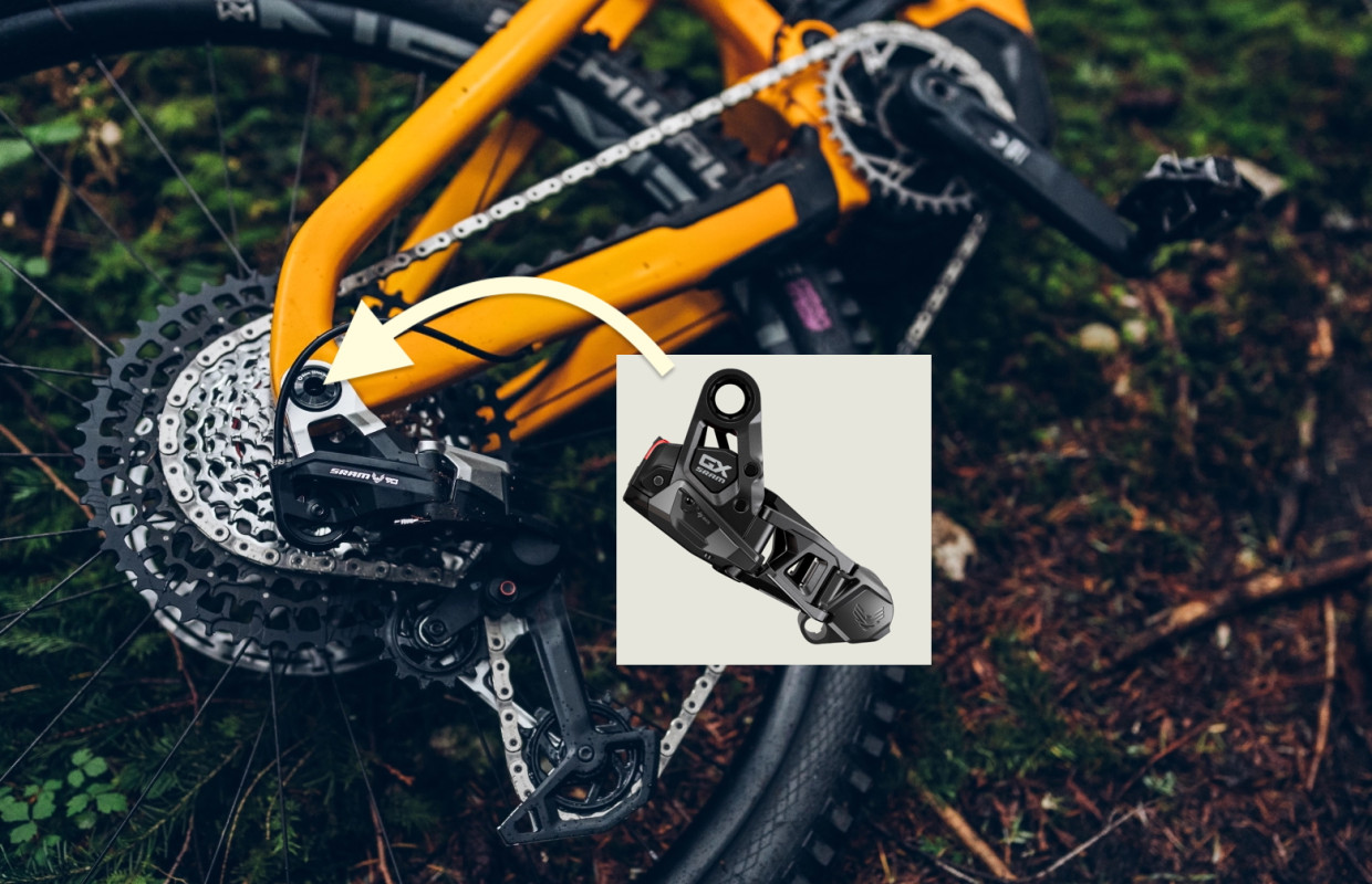 Switch from mechanical (compatible) to electronic shifting with the GX ...