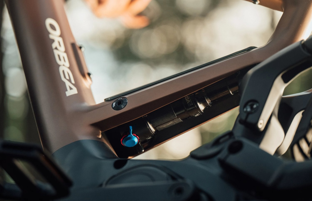 Orbea debuts integrated shock absorber in its new Muga