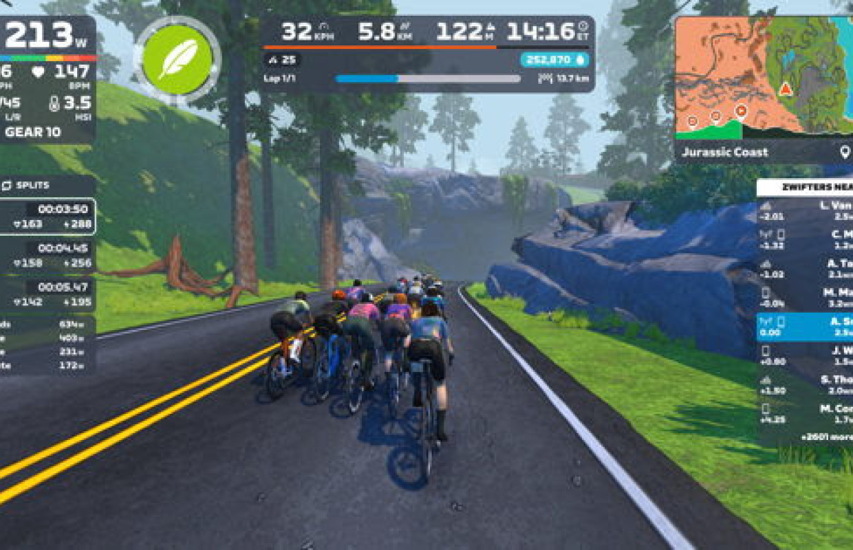 You bring the fan and the roller, Zwift brings the updates