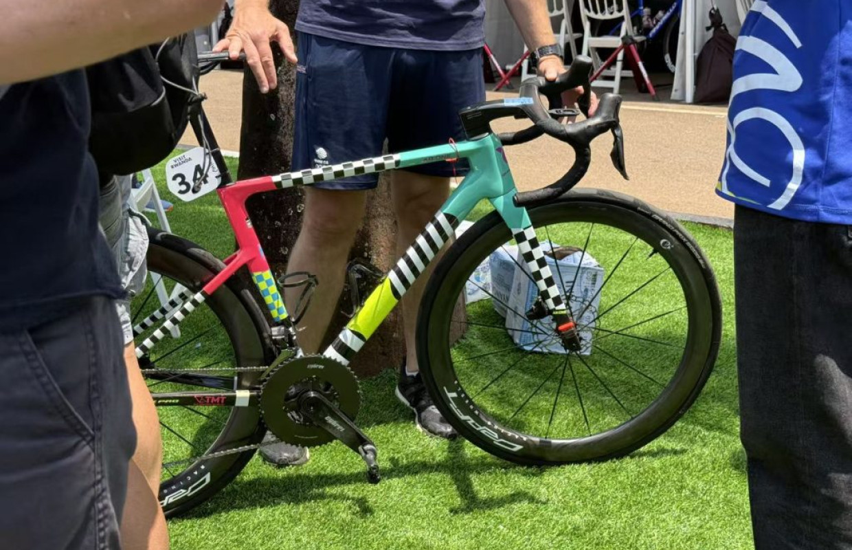 The Chinese bike with which Harry Hudson has been proclaimed World Champion