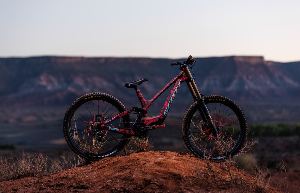 La SCOTT Gambler de Vaea Verbeeck para el Red Bull Rampage 2025