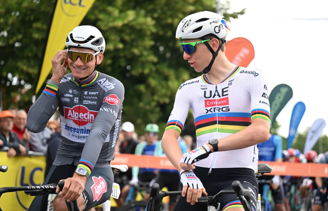 Van der Poel y Pogacar asustan de cara a la primavera y el pelotón ...