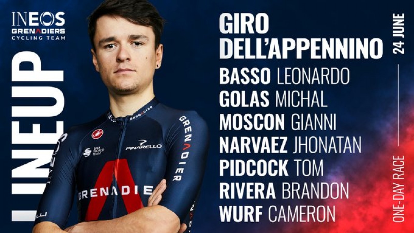 Pidcock vuelve a competir apenas 20 días después de romperse la clavícula