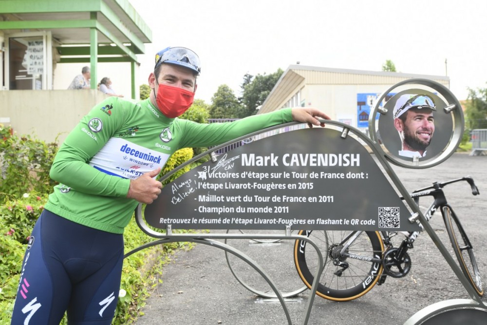 La S-Works Tarmac SL7 con la que Cavendish ha hecho historia en el Tour