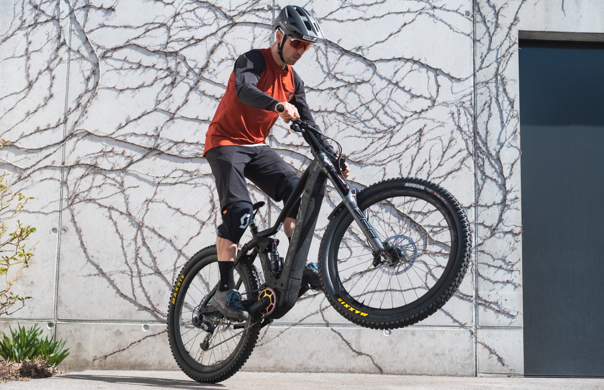 La SCOTT Ramson eRIDE de Nino Schurter para su próximo reto