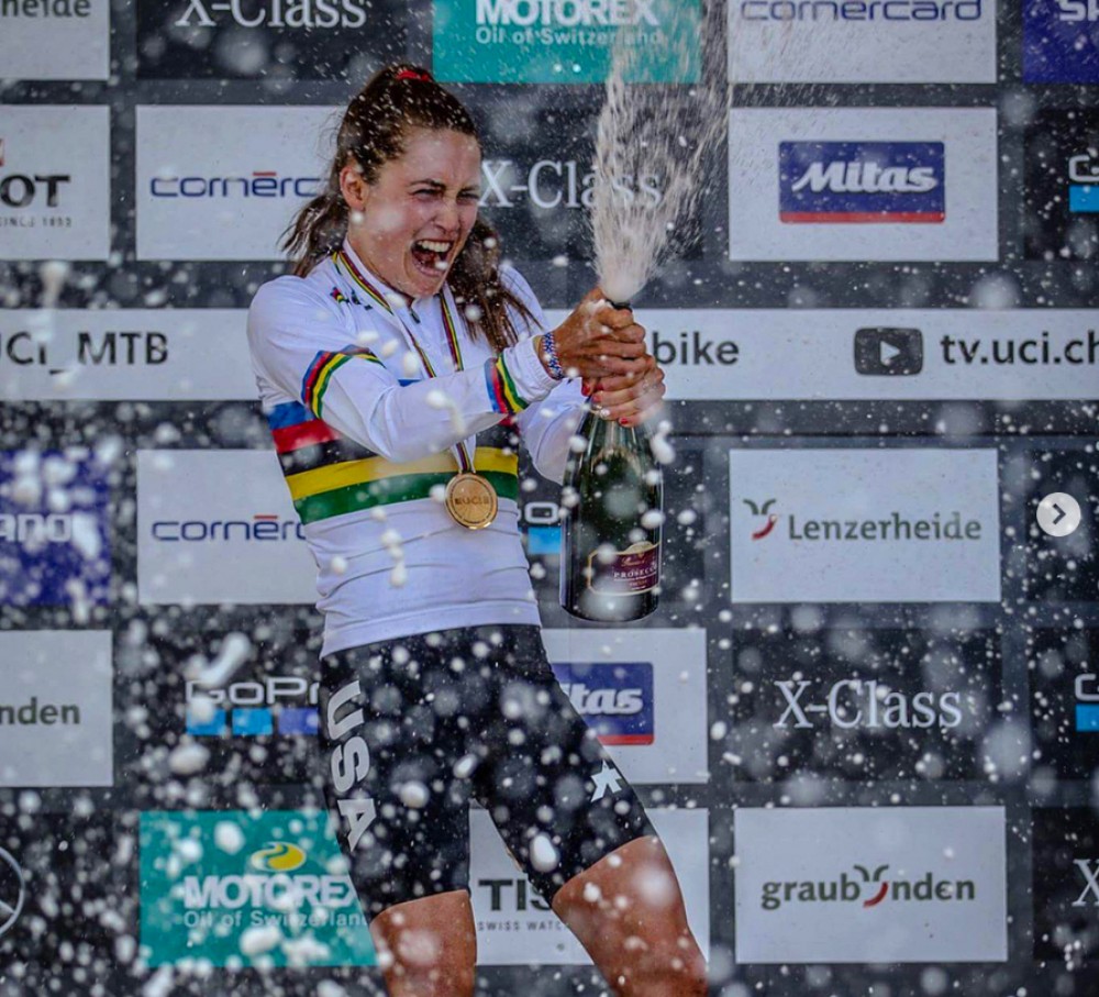 Así es Kate Courtney, todo sobre la Campeona del Mundo XCO y el fichaje ...