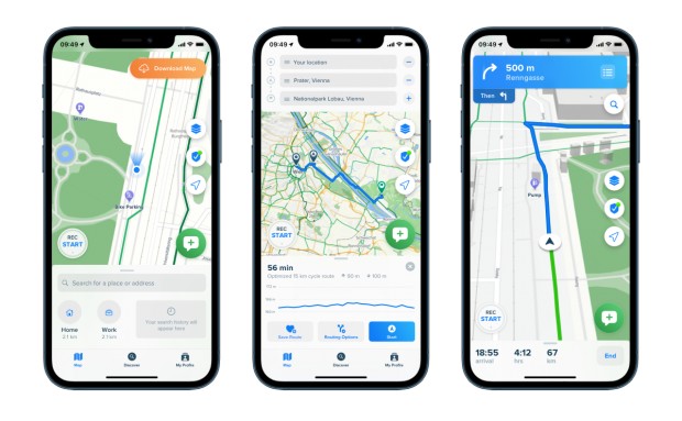 Las 7 mejores apps para ciclistas urbanos