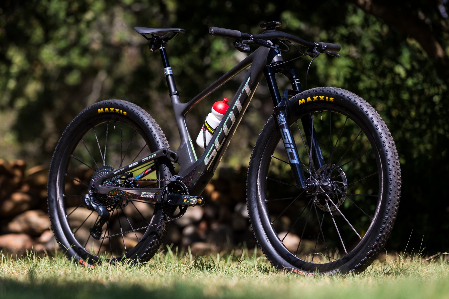 Nino Schurter's SCOTT Spark RC for 2022 in detail