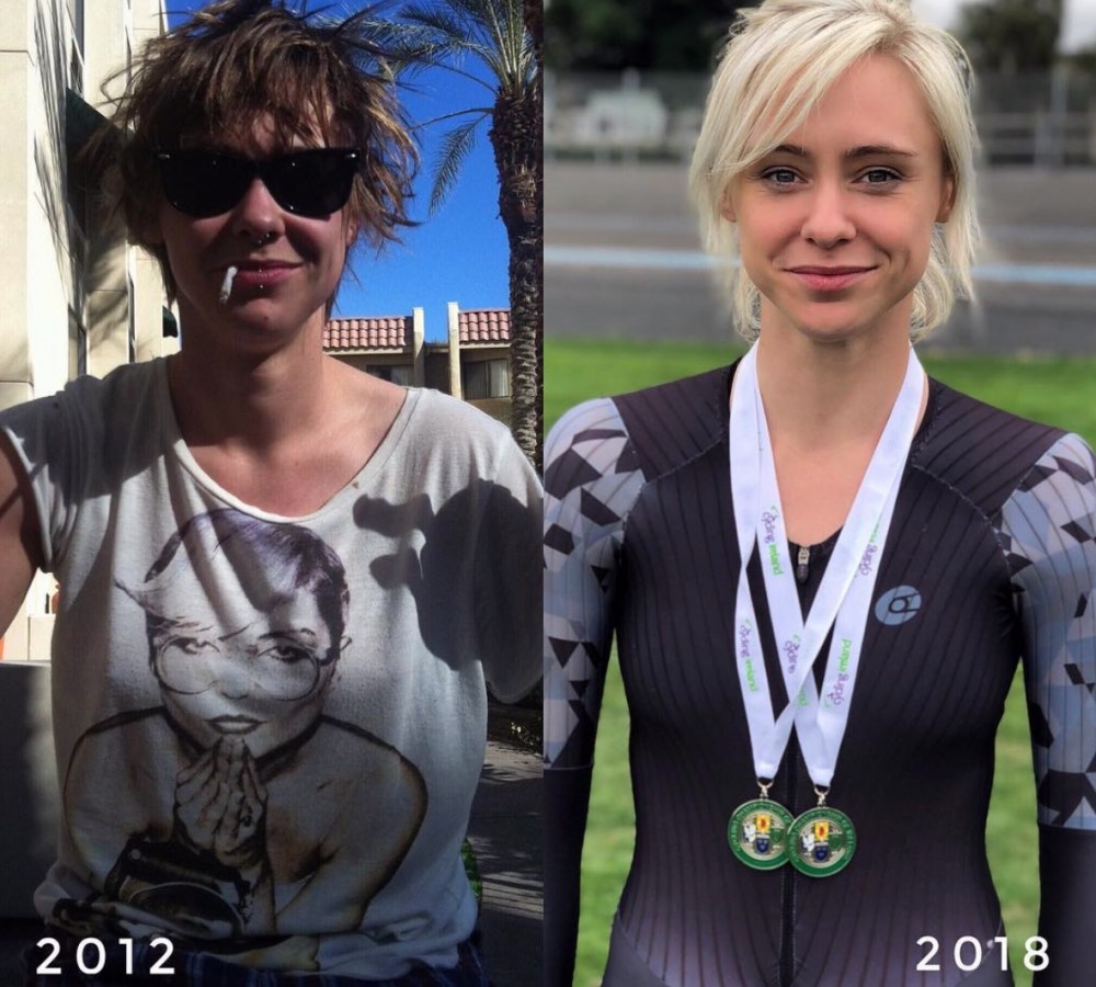 El ciclismo le cambió la vida de manera radical, ahora ella forma parte ...