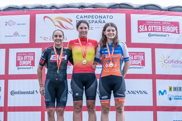 David Valero y Lucía Gómez son los primeros Campeones de España de Short Track