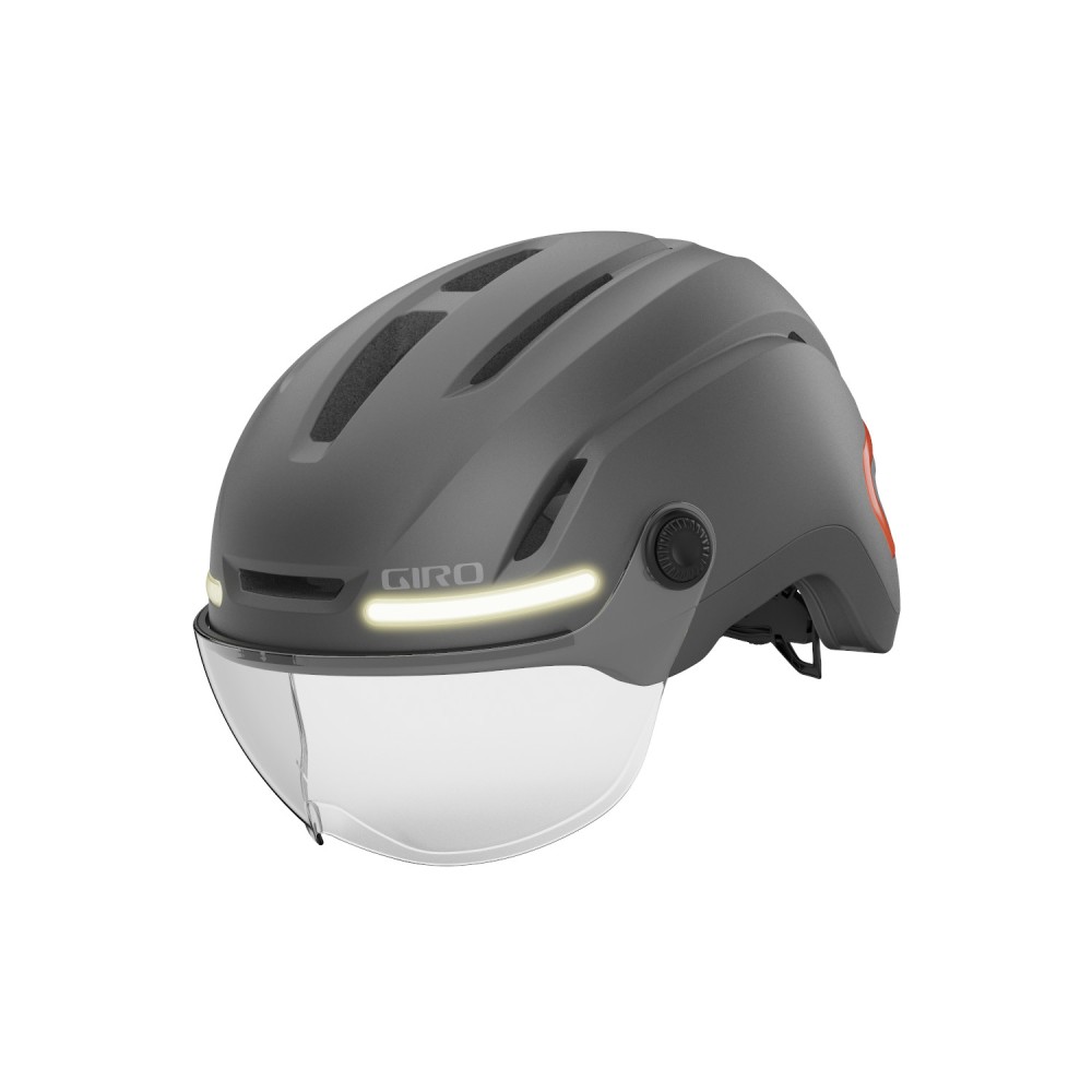 Giro Ethos Mips with integrated front and rear lights
