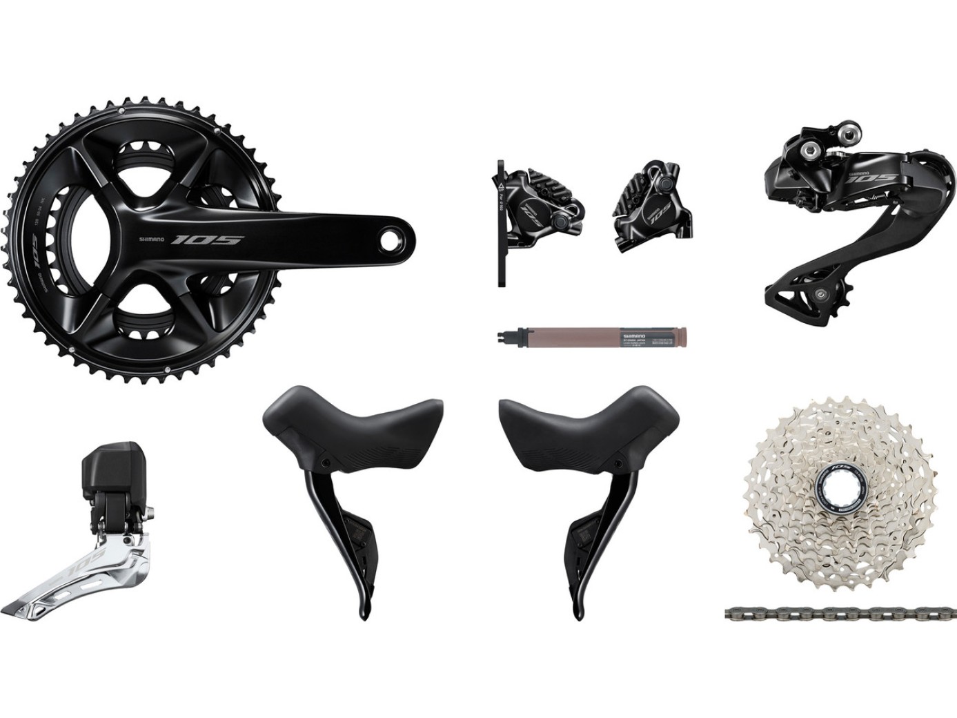 Filtrado un nuevo Shimano 105 mecánico de 12v