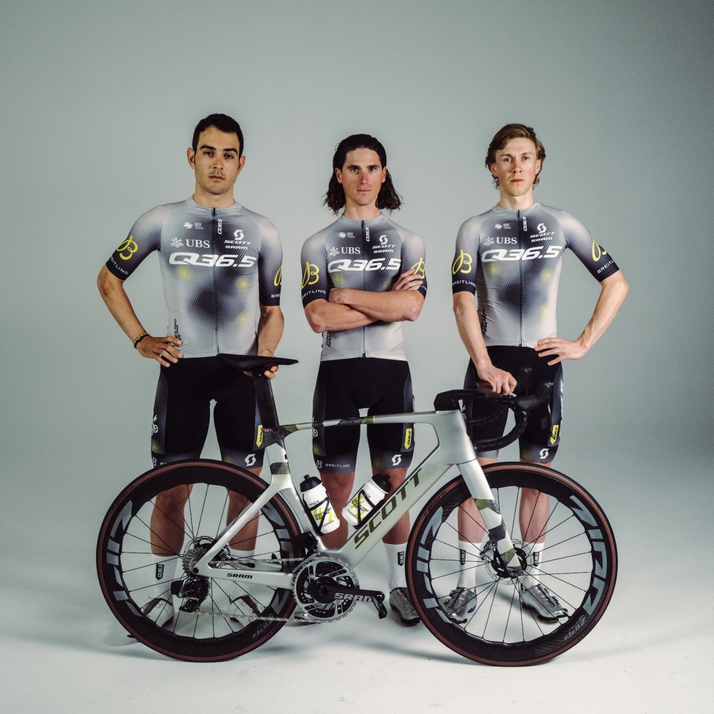 El Q36.5 Pro Cycling Team competirá con bicicletas SCOTT