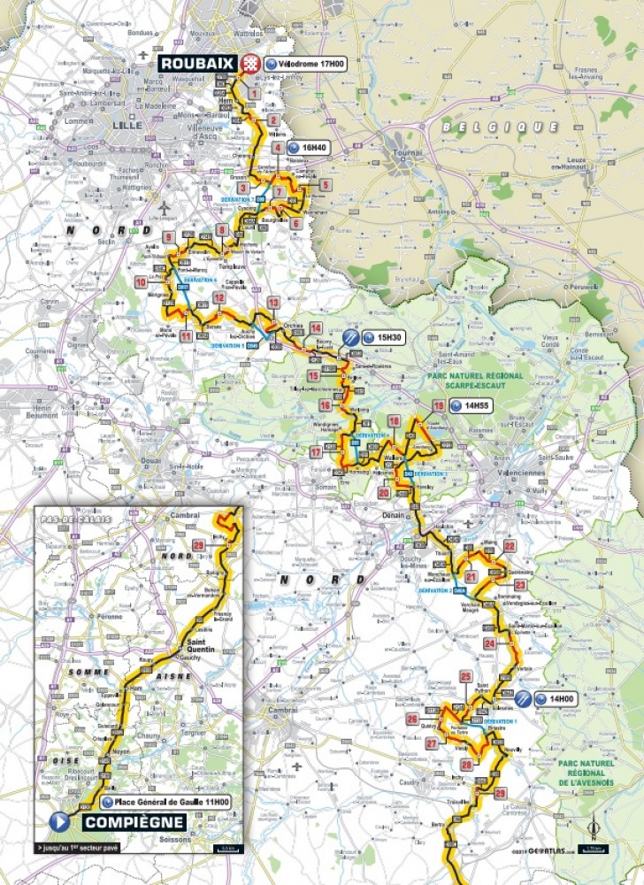 París-Roubaix 2019: menos de un mes para El Infierno del Norte