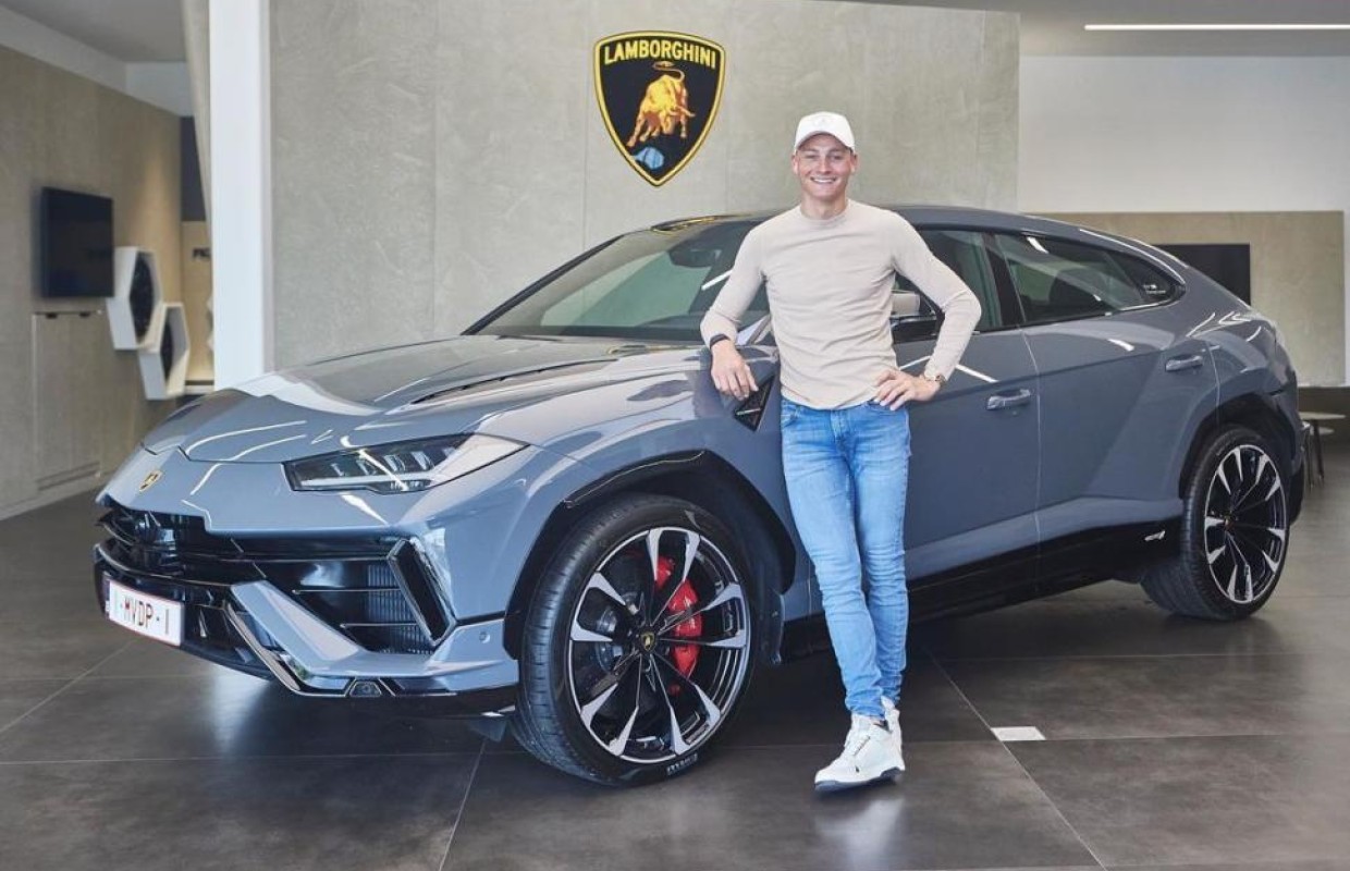 Van der Poel nuevo embajador de Lamborghini