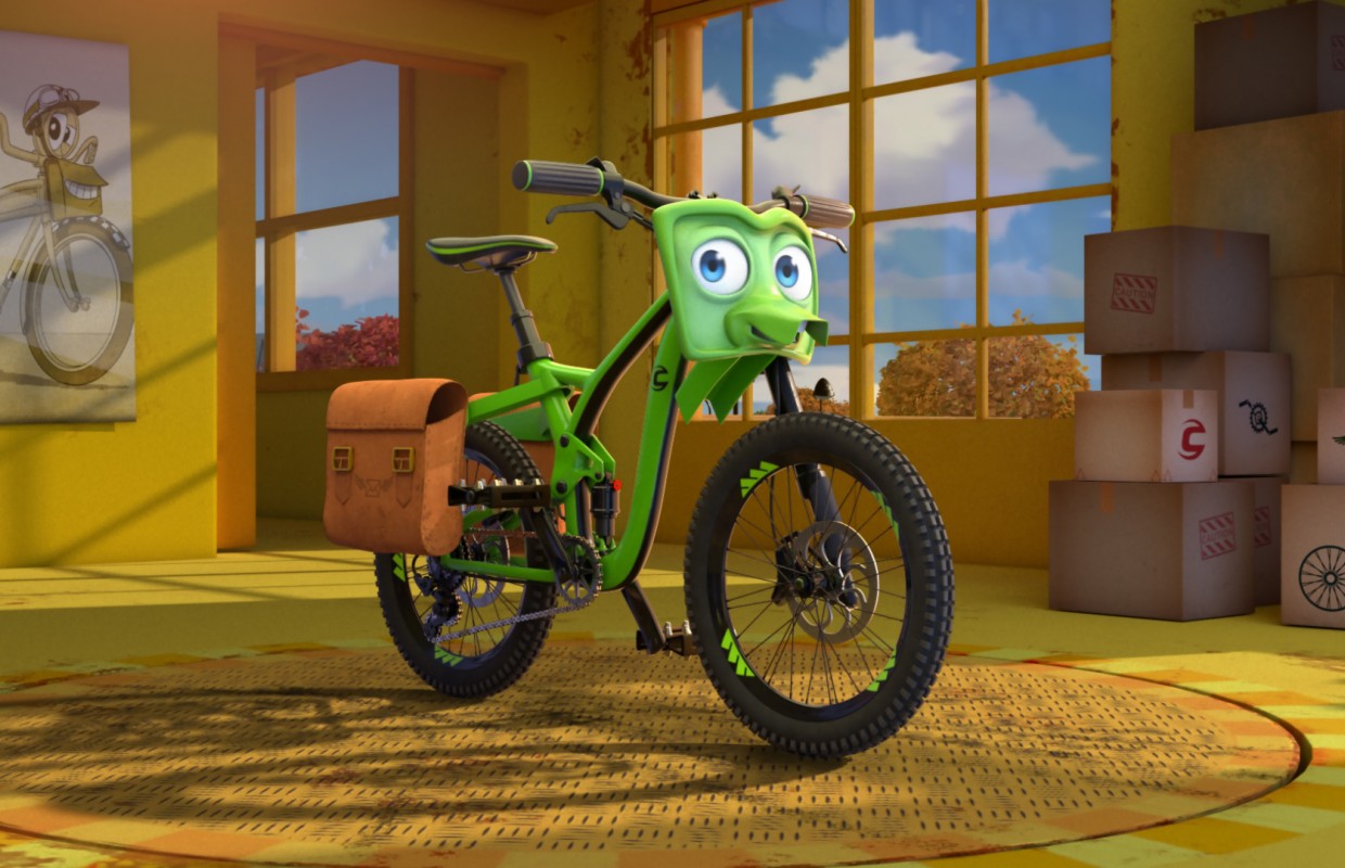 "Bikes", una película en la que los protagonistas son mountain Bikes