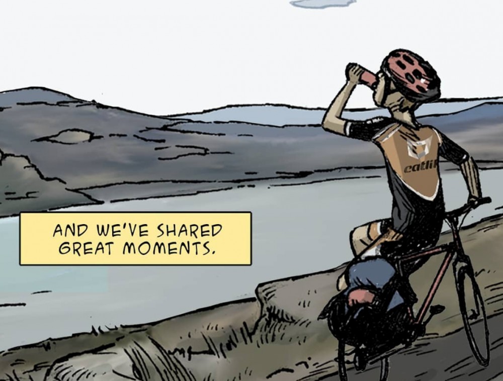 El ciclismo llega al comic