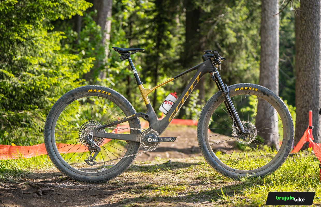 Al detalle la SCOTT Spark Flight Attendant de Schurter en Lenzerheide ...