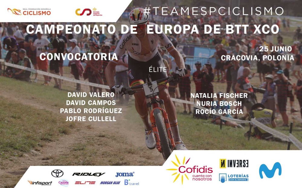 Valero al frente de la Selección Española para el Europeo XCO 2023