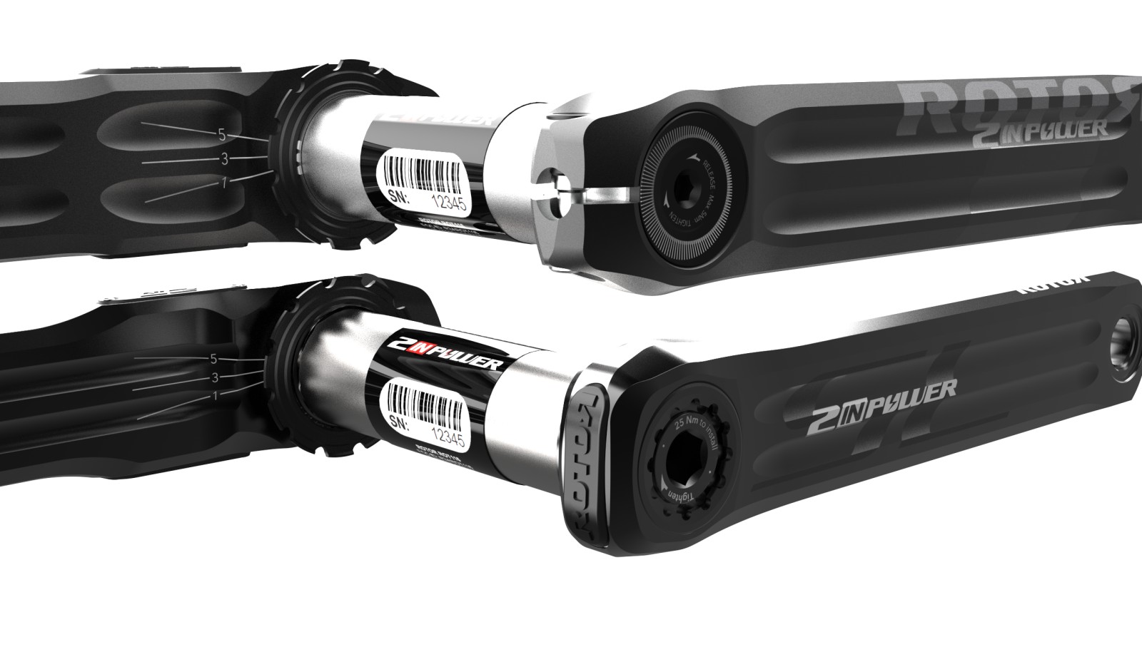 New Rotor 2INpower SL Road: the lightest dual power meter on the market