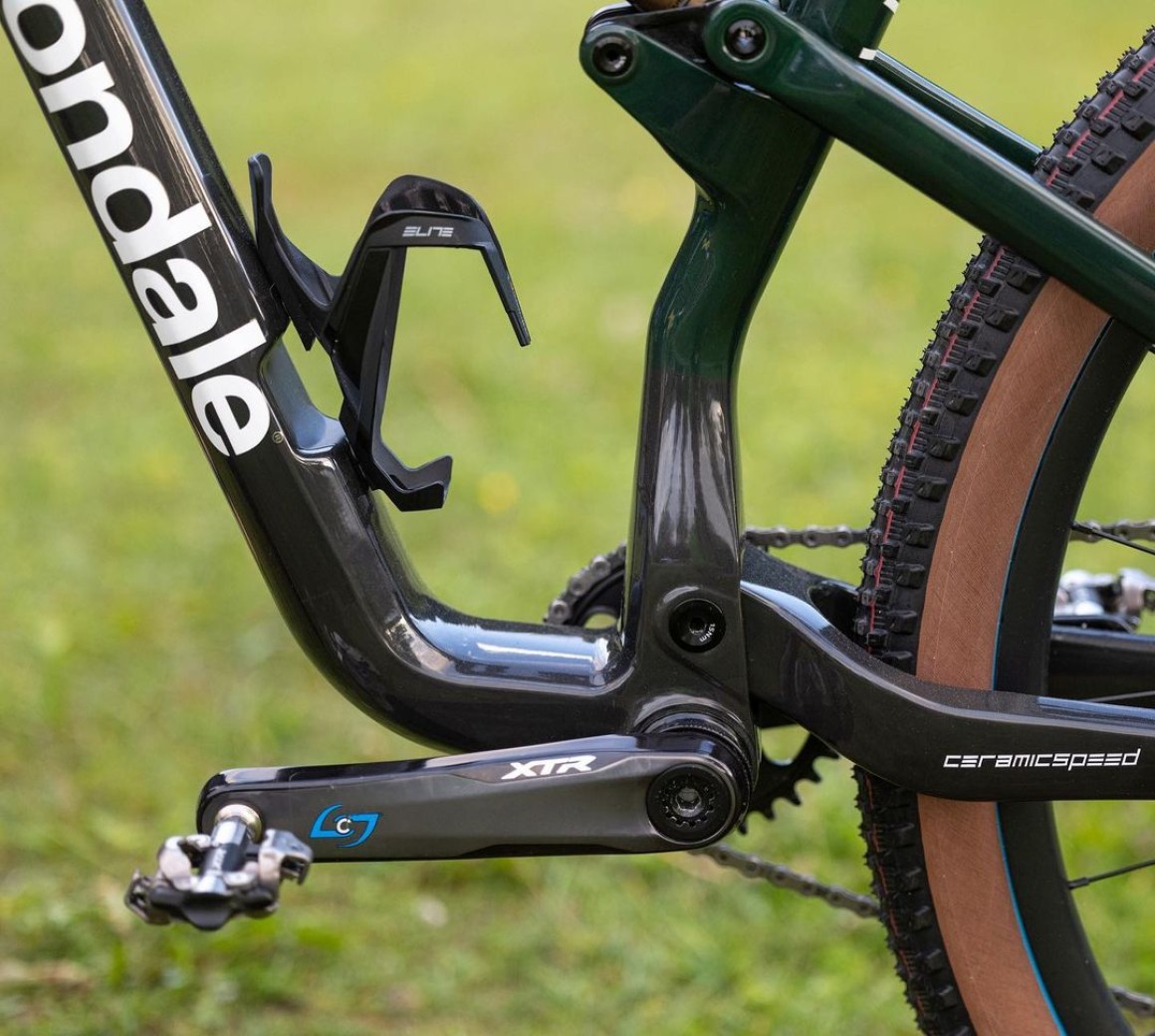 Mona Mitterwallner's Cannondale Scalpel LAB71 in detail