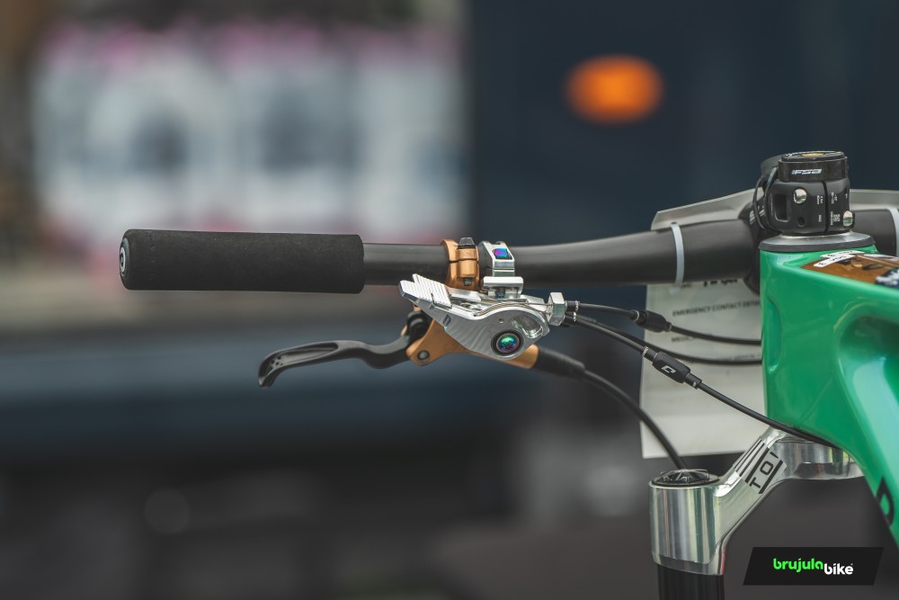 Manitou tests a new double remote lockout in Val di Sole