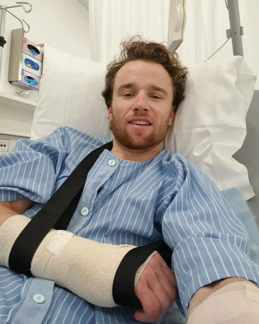 Mathias Fluckiger pasa por el quirófano: "La cirugía de mi mano ha sido ...