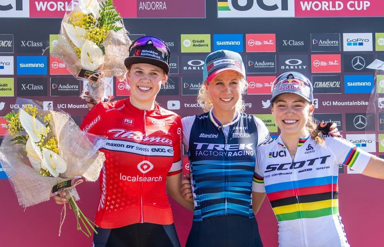 Increíble victoria de Jolanda Neff en el Short Track de la Copa del ...