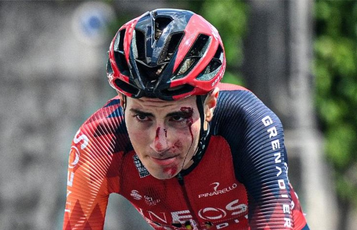 Vídeo con la espeluznante caída de Carlos Rodríguez en el Tour de Francia